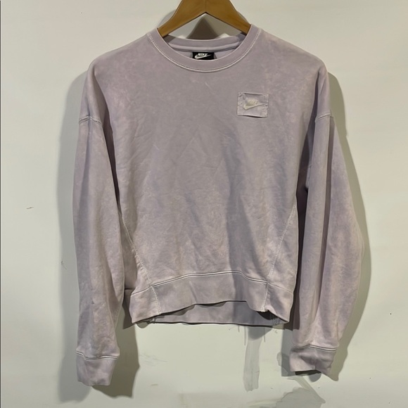 Nike | Tops | Nike Tech Fleece Lavender Crewneck Sweatshirt | Poshmark